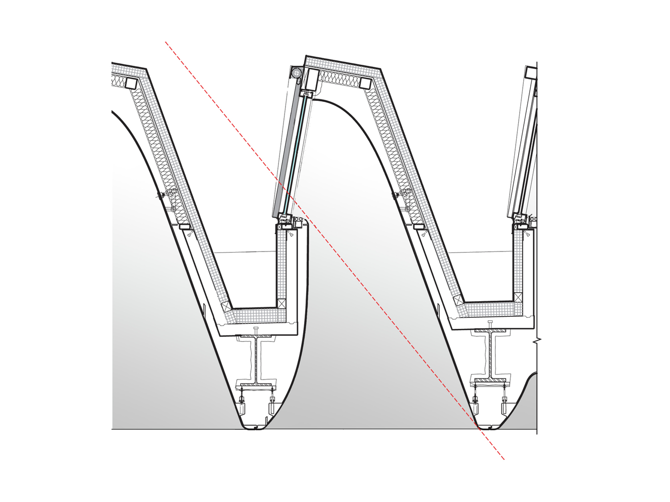 SKYLIGHT SHELL SECTION R1 - Modern Design