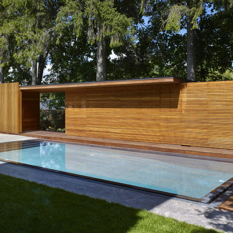Wooden Pool House | Amantea Architects