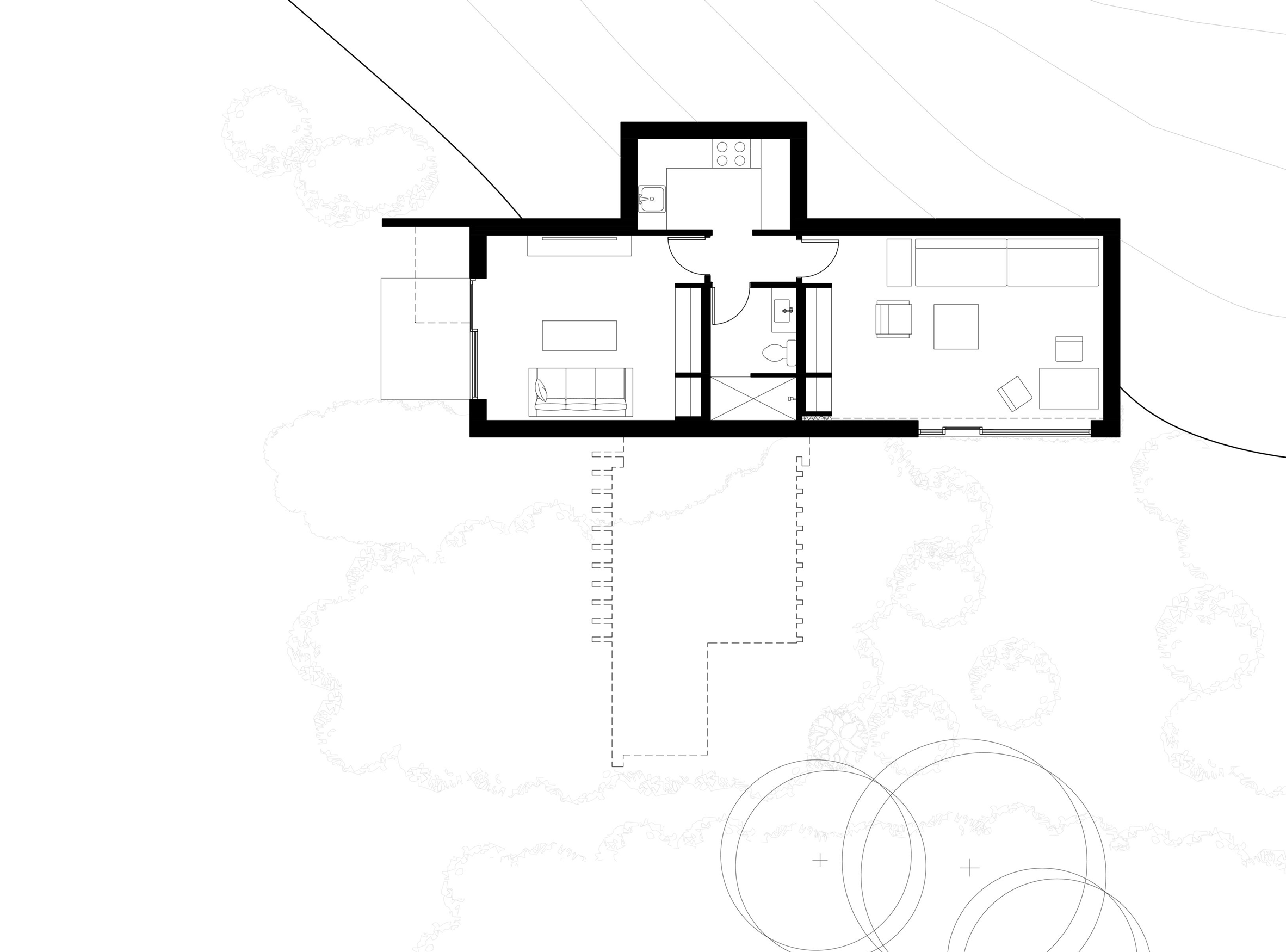 lower-level-floor-plan - Modern Design