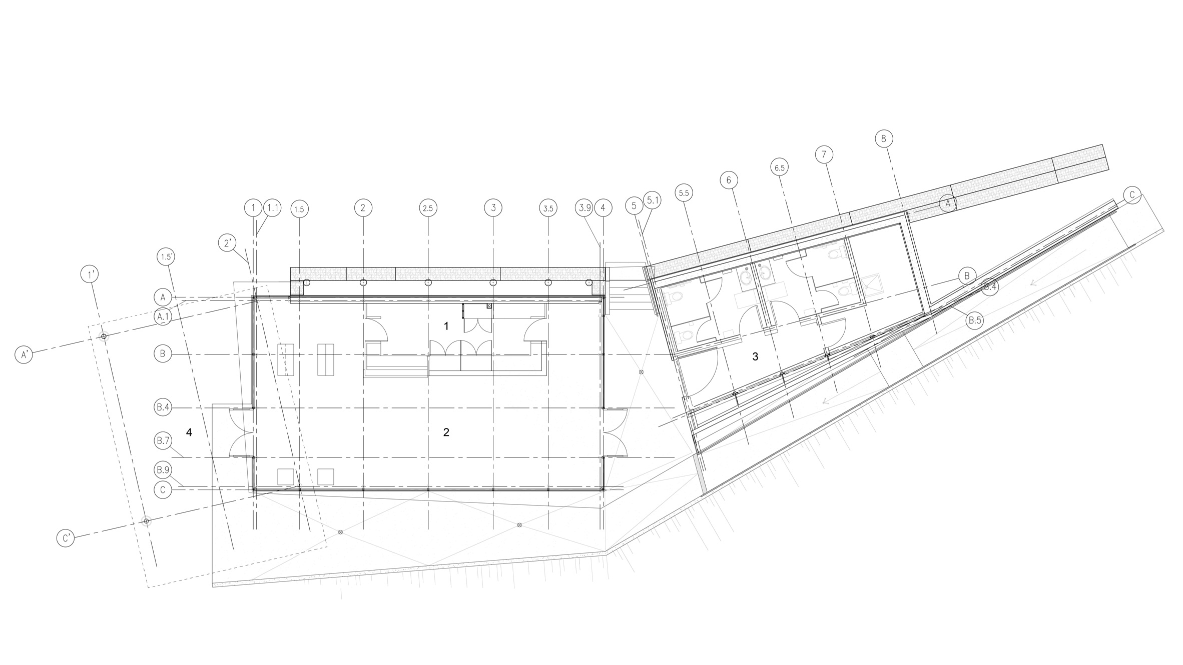 landscape-pavilion-anne-carrier-architecture-stone-hillside-quebec ...