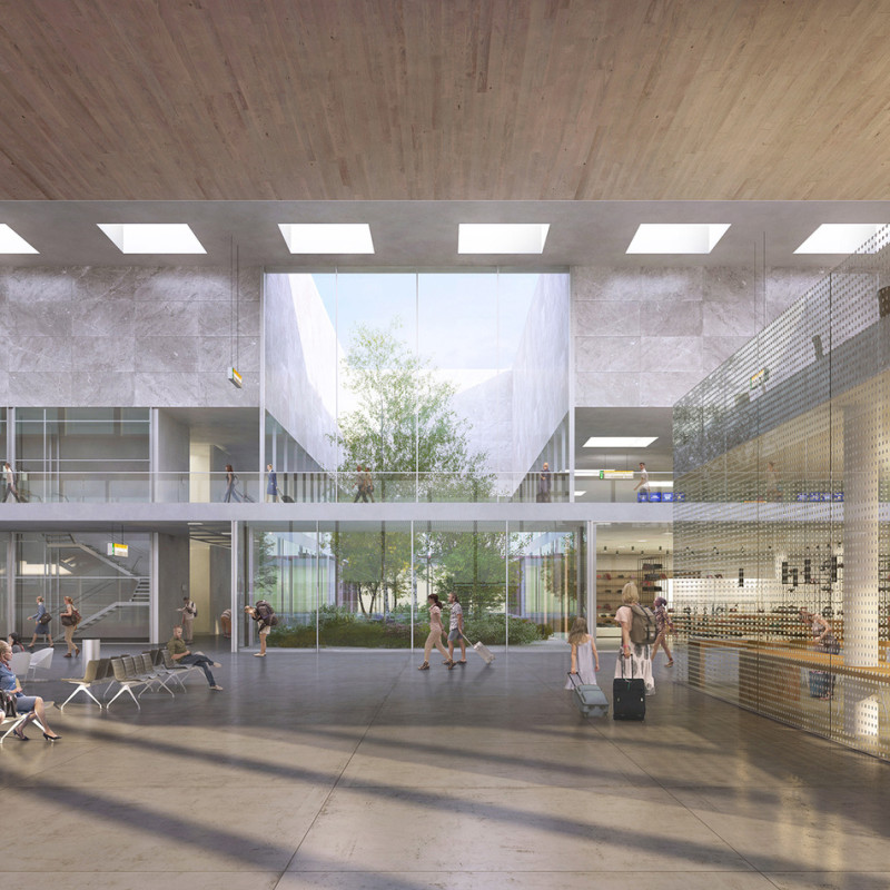 Amsterdam Airport Schiphol Terminal | KAAN Architecten