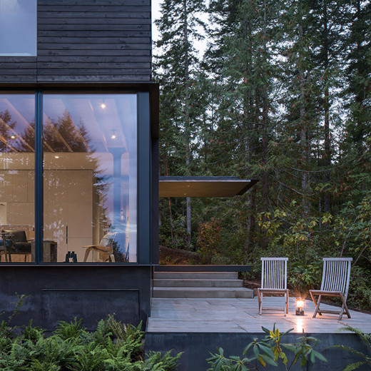 Cabin in a Washington forest | MW Works
