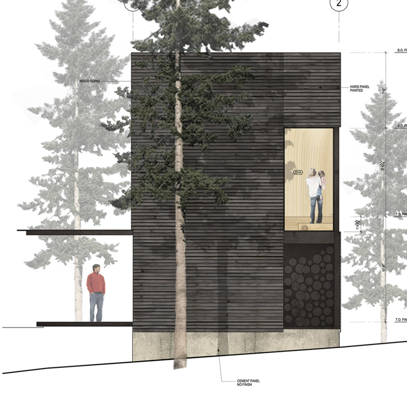 Cabin in a Washington forest | MW Works
